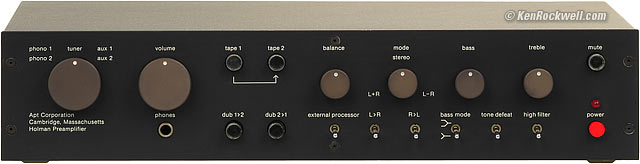 Apt Holman Preamplifier Review