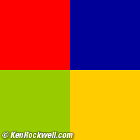 Four Coloured Squares Logo