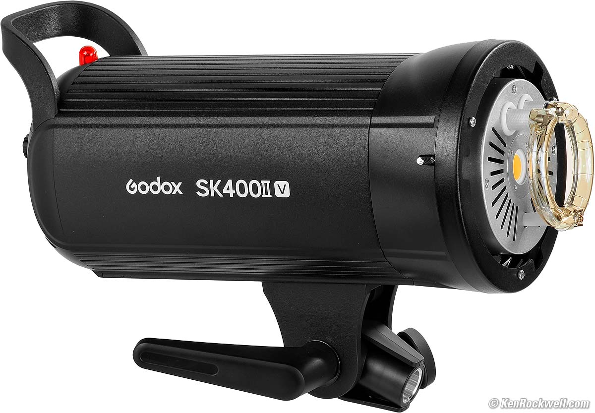 Godox SK400II V Studio Strobe Review & Sample Images by Ken Rockwell